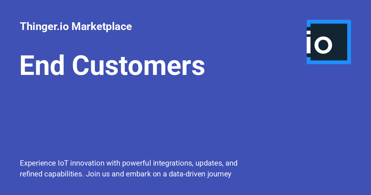 Thinger.io Marketplace