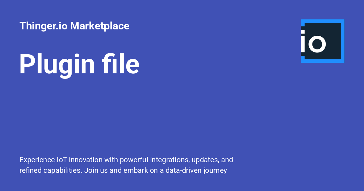 Thinger.io Marketplace